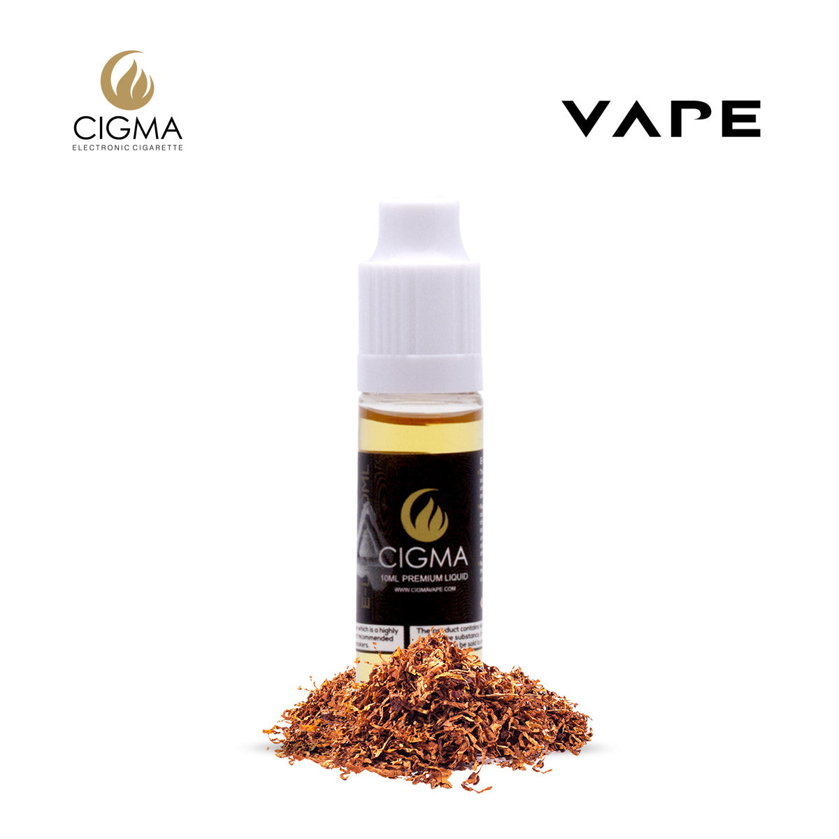 CIGMA| Klassik Tabak 10ml E Liquid 6mg/ml(70VG) |Cigee — Cigee.de